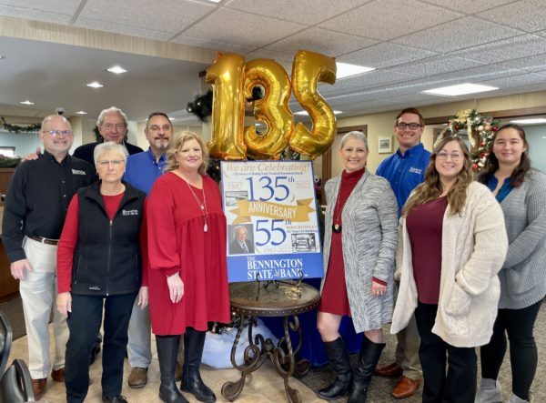 BSB Celebrates 135 Years - Bennington State Bank